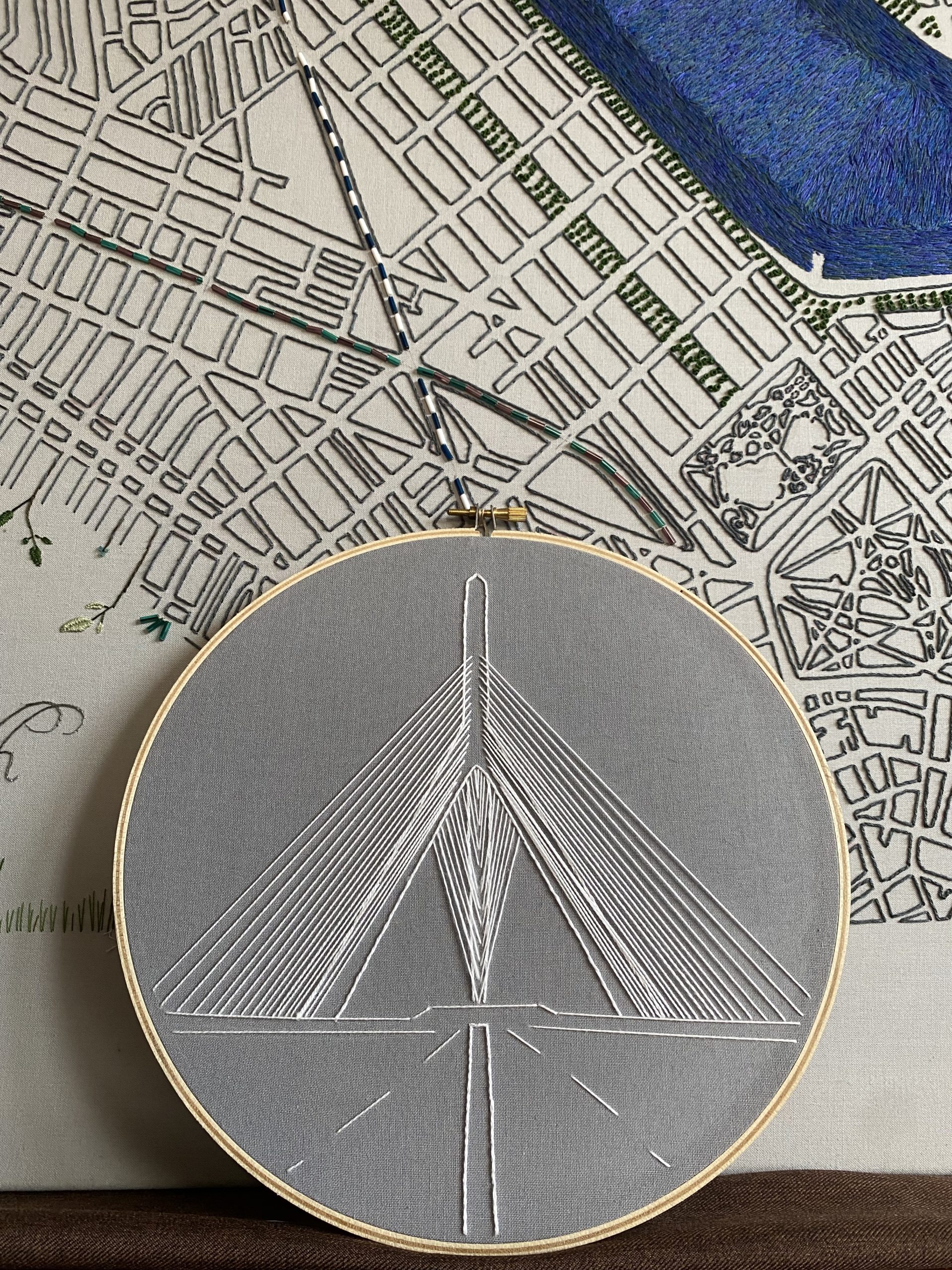 Christian Menn Bridge Embroidery - Clara Bowe